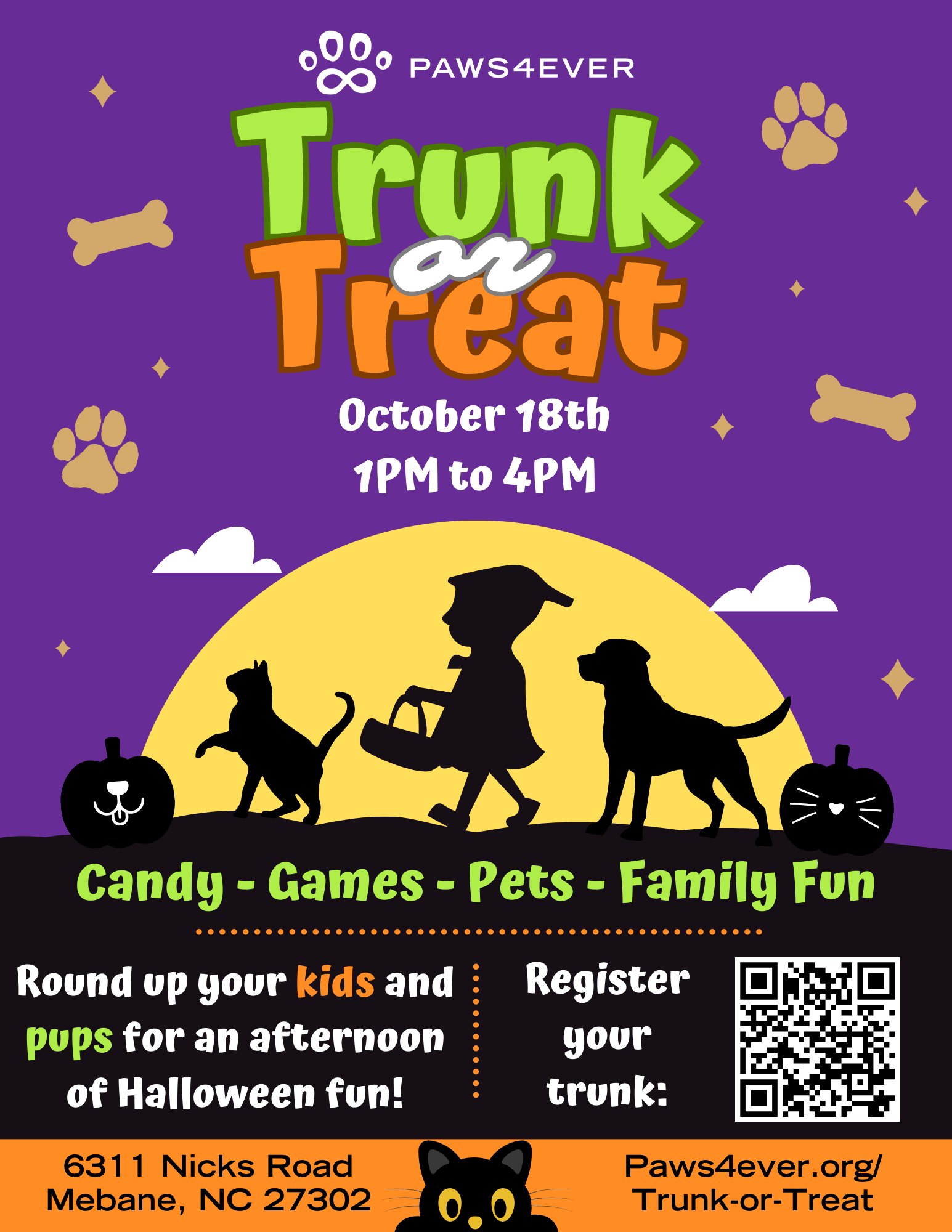 Trunk or Treat | Paws4ever